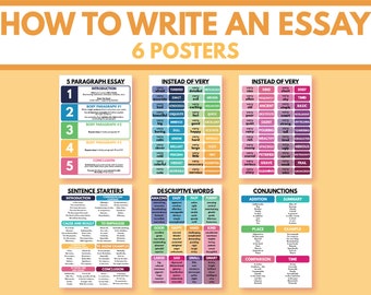 Classroom Posters Writing - Etsy Canada