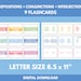 PARTS of SPEECH FLASHCARDS for Kids, 58 Flash Cards, English Grammar ...