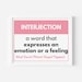 PARTS OF SPEECH - 8 Posters Set, English Grammar, Classroom Poster ...