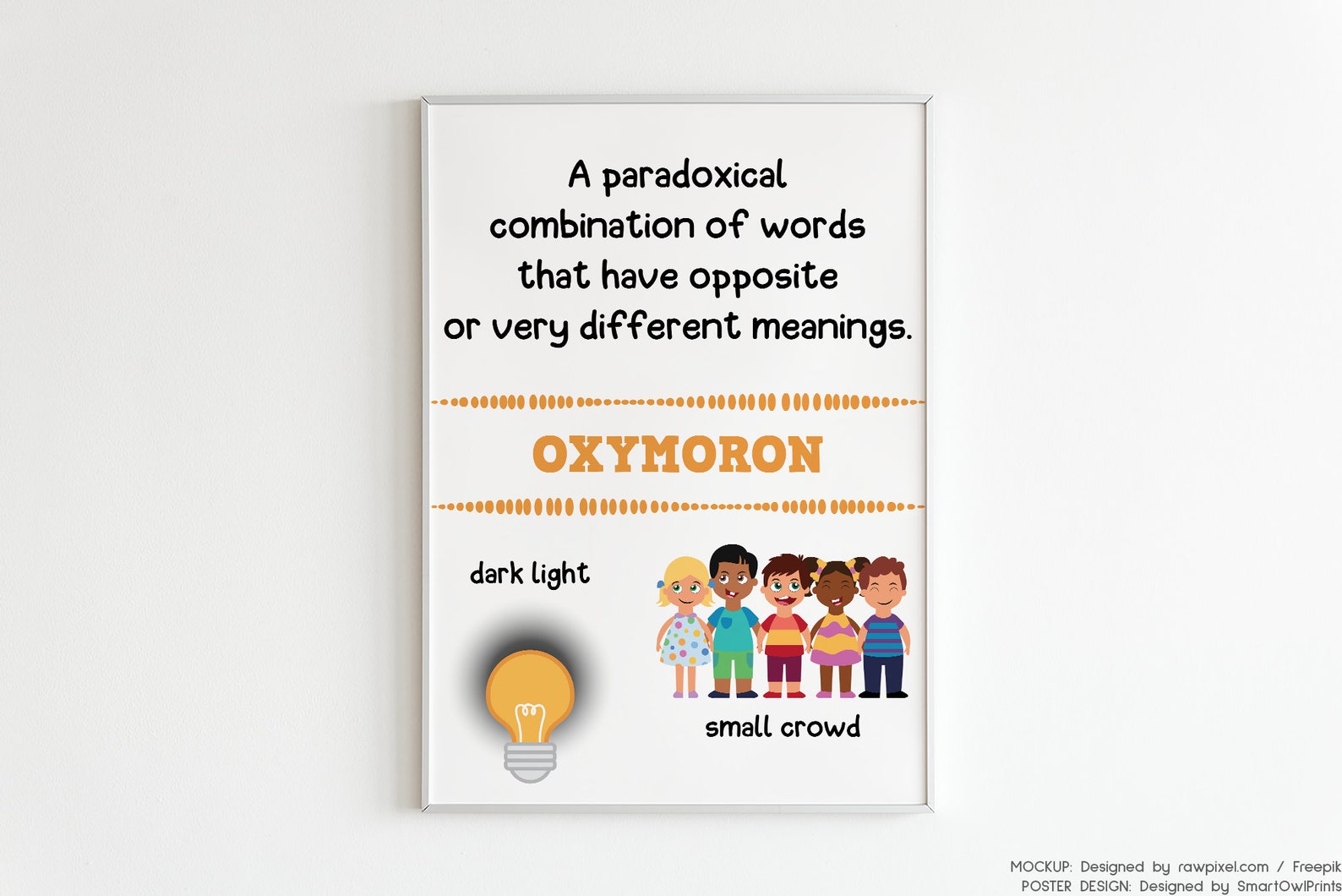 FIGURATIVE LANGUAGE Set of 8 Posters, English Language, Classroom ...