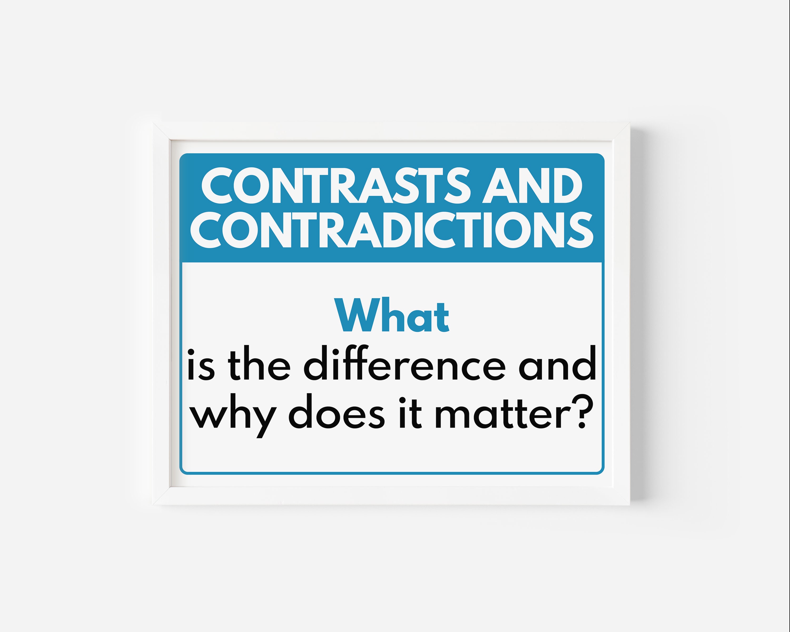 6 SIGNPOSTS POSTER, NONFICTION Notice & Note Signposts, English ...