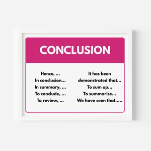SENTENCE STARTERS - Set of 8 Colorful Posters, Essay Writing ...