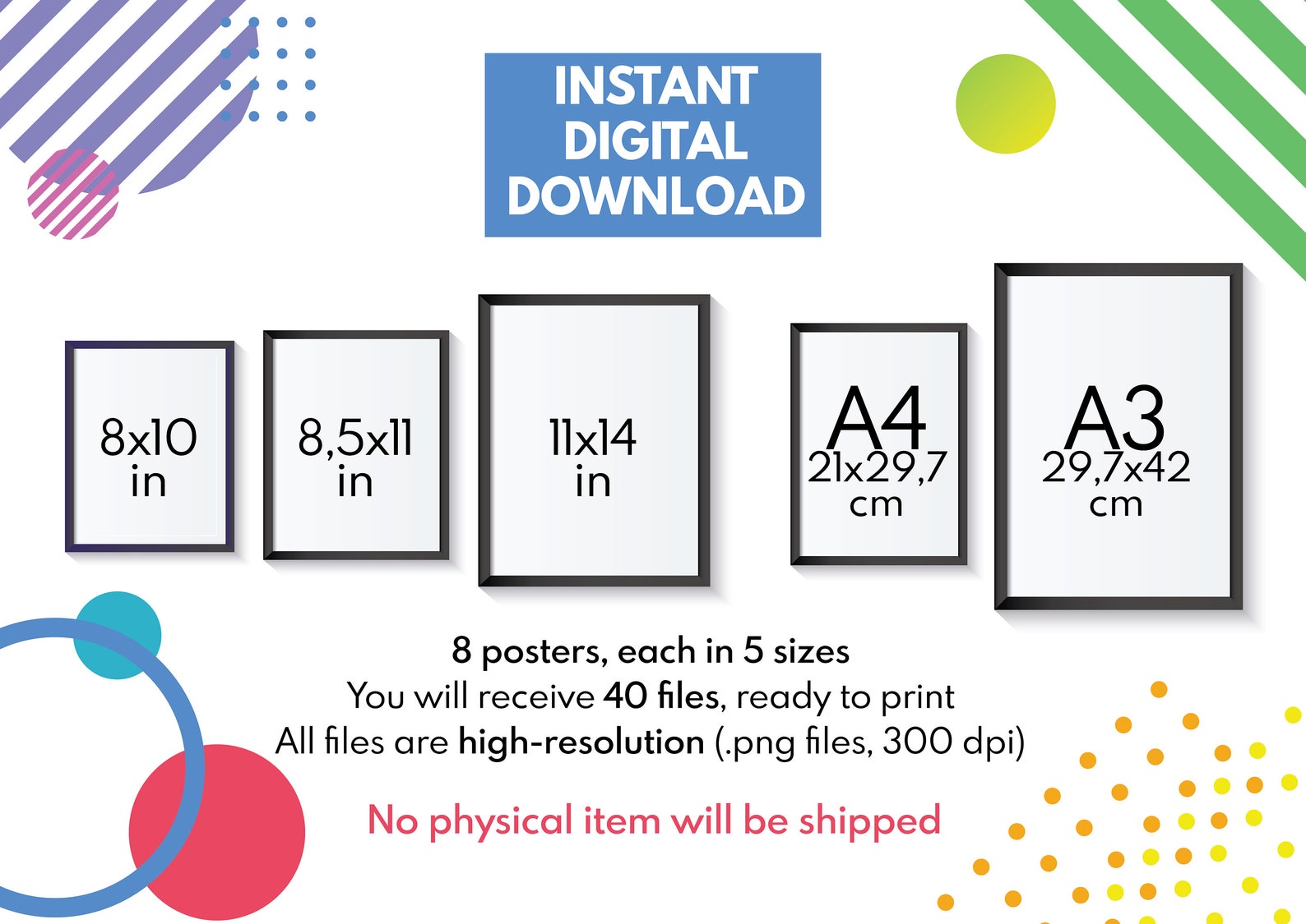VOLUME and SURFACE AREA Formulas Posters Set Geometry 3D - Etsy