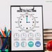 TELLING TIME Poster, Educational Poster, What Time is It Learning Clock ...