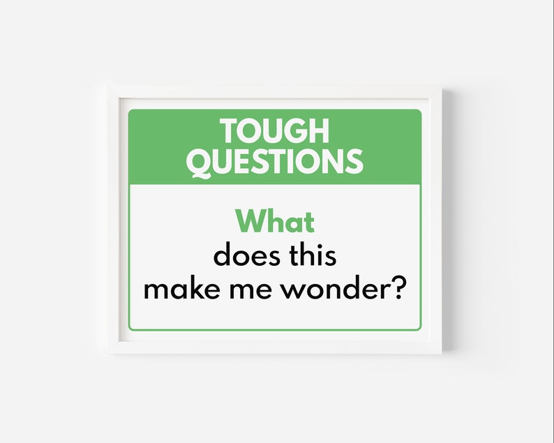6 SIGNPOSTS POSTER, Notice & Note Signposts, English Language Classroom ...