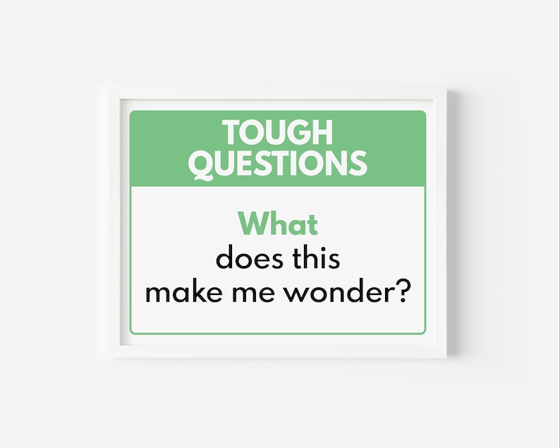 Set of 6 NOTICE & NOTE SIGNPOSTS Posters, Reading Fiction, English ...