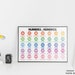 Spanish Language NUMBERS POSTER SET Poster Set Classroom - Etsy