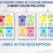 MATH VOCABULARY Poster, Educational Poster, Numeracy, Math, Rainbow ...