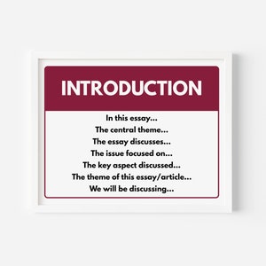 SENTENCE STARTERS - Set of 8 Colorful Posters, Essay Writing ...