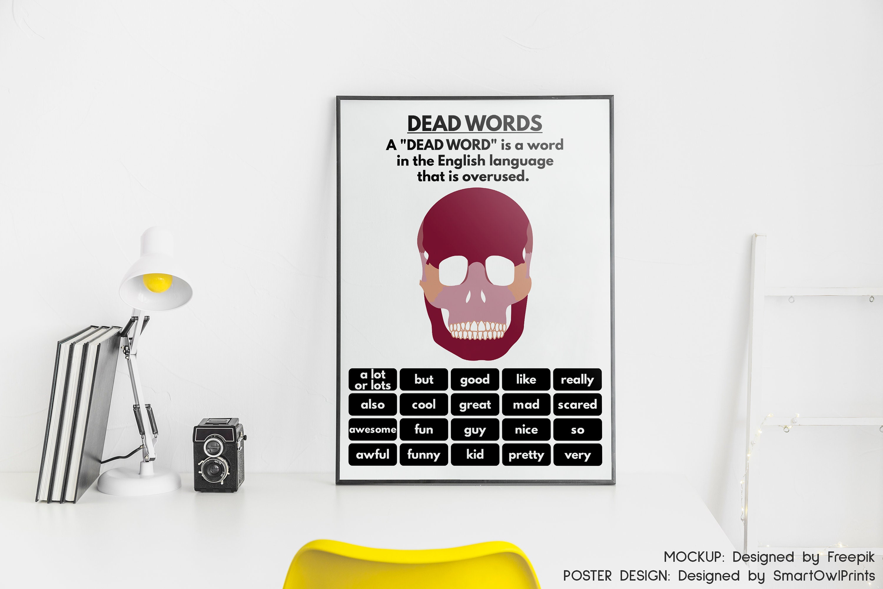DEAD WORDS POSTER, Improving Writing Skills, English Language ...