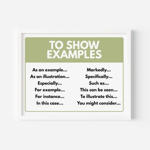 SENTENCE STARTERS - Set of 8 Colorful Posters, Essay Writing ...