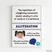 FIGURATIVE LANGUAGE Set of 8 Posters, English Language, Classroom ...