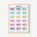 PREFIX and SUFFIX Poster, English Grammar Chart for Homeschool, English ...