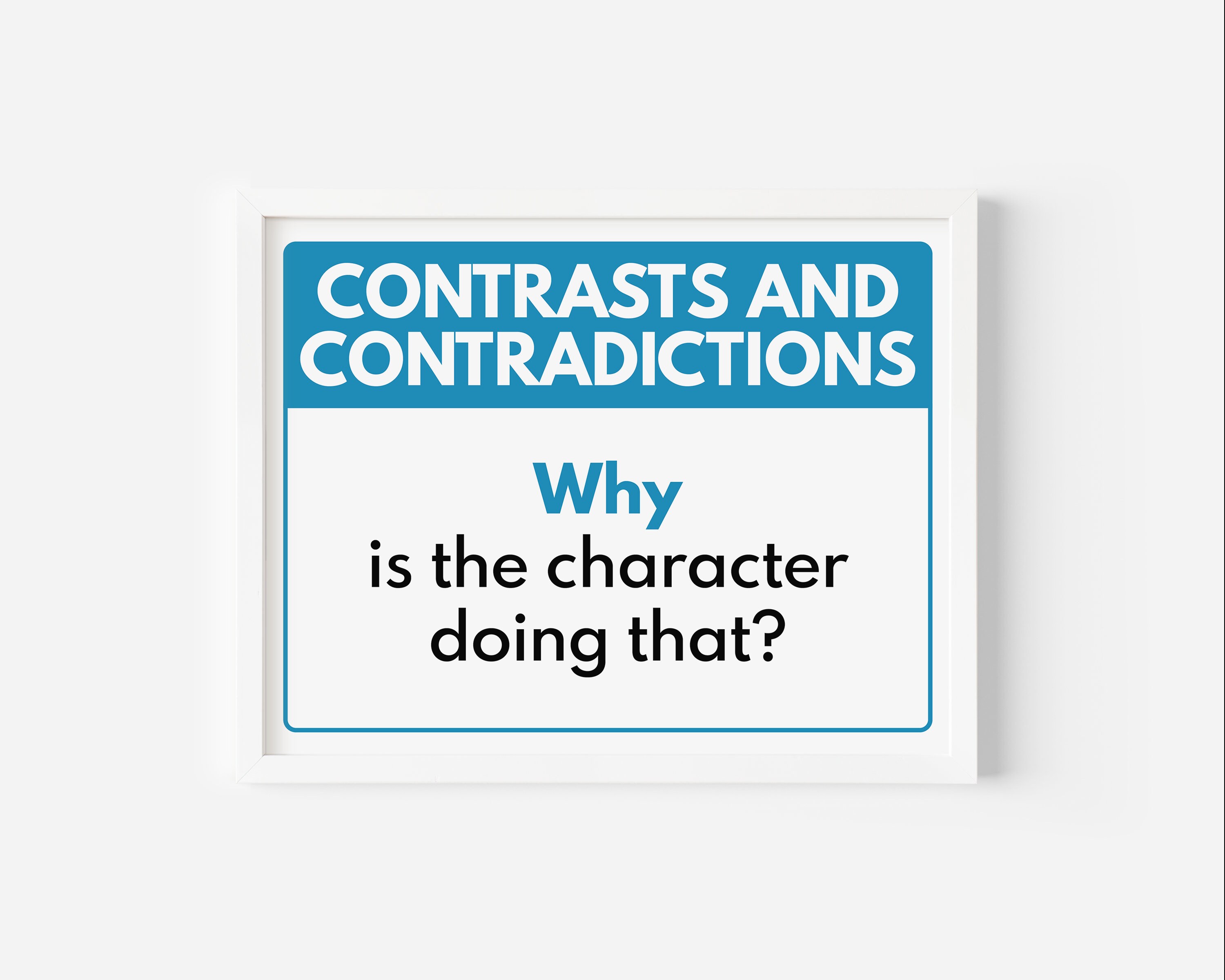 6 SIGNPOSTS POSTER, Notice & Note Signposts, English Language Classroom ...