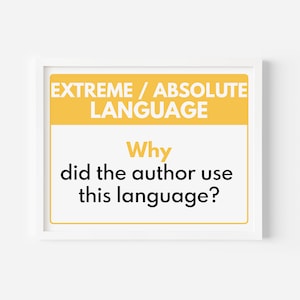 6 SIGNPOSTS - NONFICTION Notice & Note Signposts, Set of 6 Posters ...