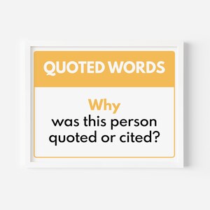 6 SIGNPOSTS POSTER, NONFICTION Notice & Note Signposts, English ...