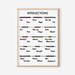 ENGLISH VERB TENSES Set of 2 Posters, English Grammar Chart, English ...