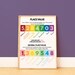 PLACE VALUE Poster, Educational Poster, Poster for Kids, Math, Rainbow ...