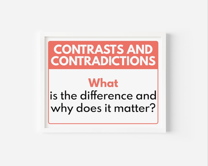 6 SIGNPOSTS - NONFICTION Notice & Note Signposts, Set of 6 Posters ...