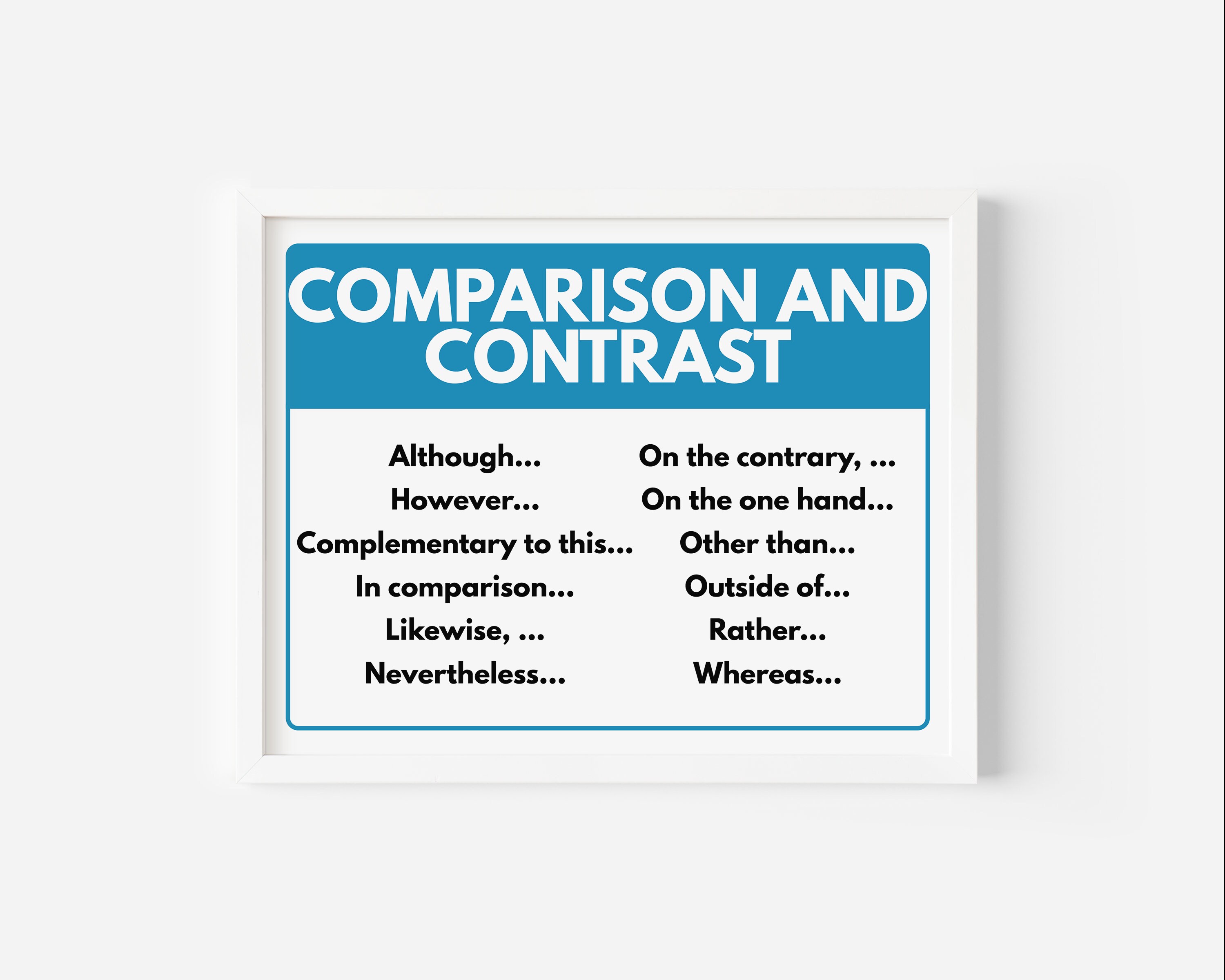 SENTENCE STARTERS Set of 8 Colorful Posters, Essay Writing, Homeschool ...