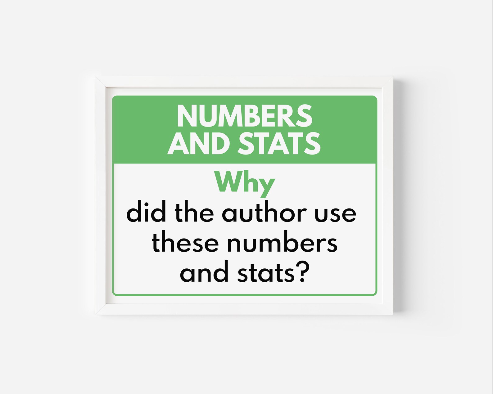 6 SIGNPOSTS POSTER, NONFICTION Notice & Note Signposts, English ...