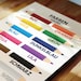 COLOR NAMES for Kids, German Language, Colors in German, Educational ...
