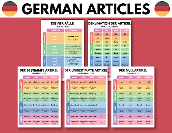 German Language Chart