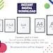 ENGLISH POSTERS Set of 4 Posters: Parts of Speech - Etsy
