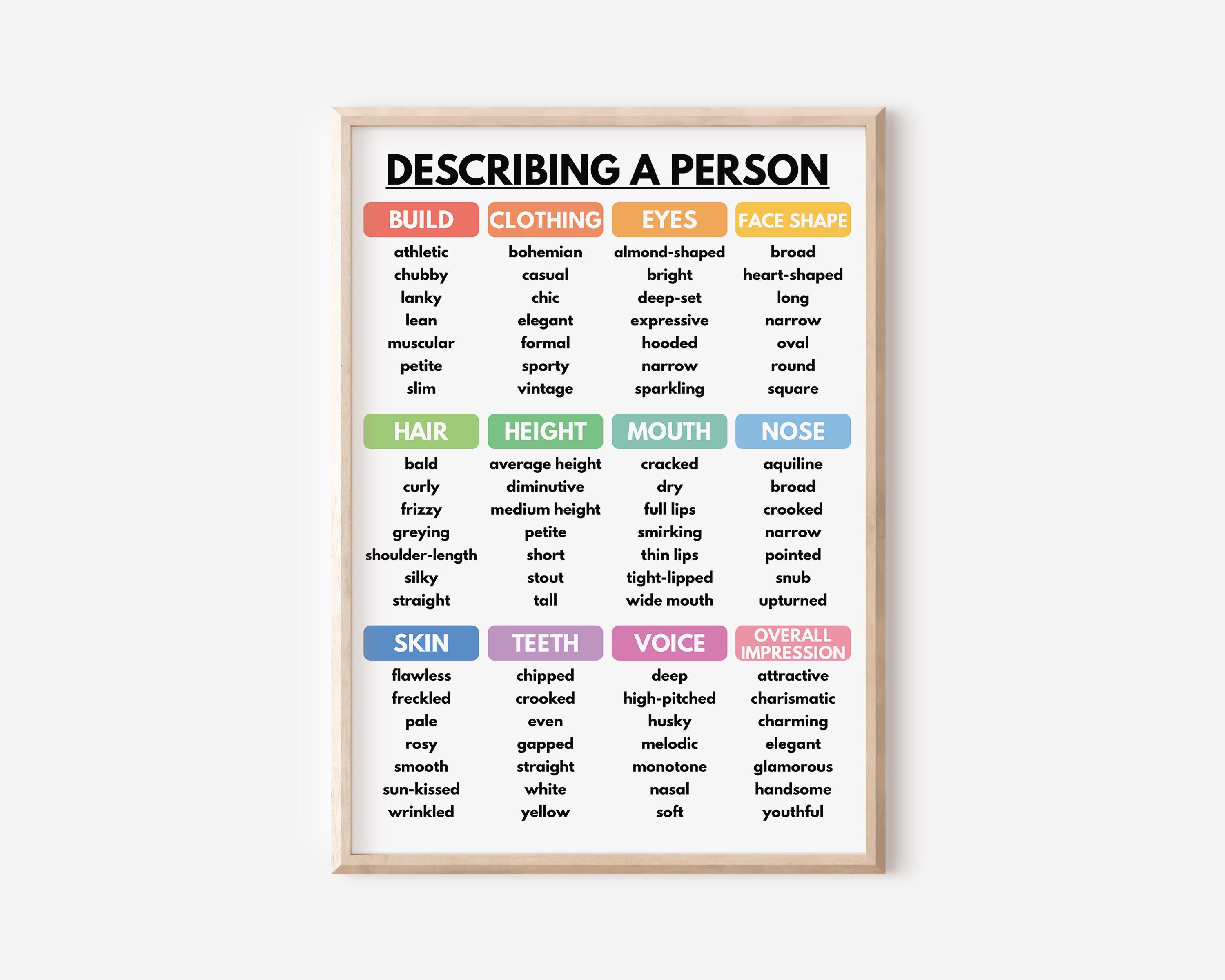 Describing Word Happy