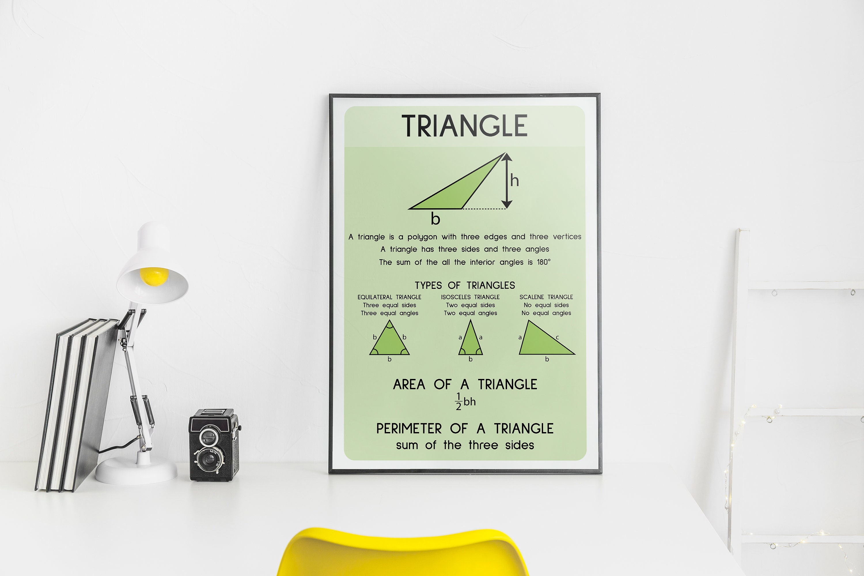 GEOMETRY SHAPES CHARTS for Kids Set of 8 Posters Geometry - Etsy