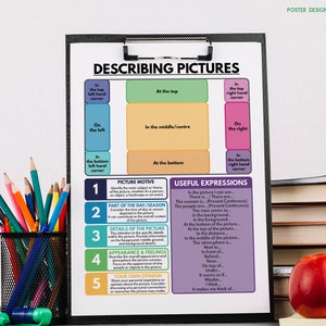 DESCRIBING PICTURES POSTER, How to Descrive a Picture or a Photo ...