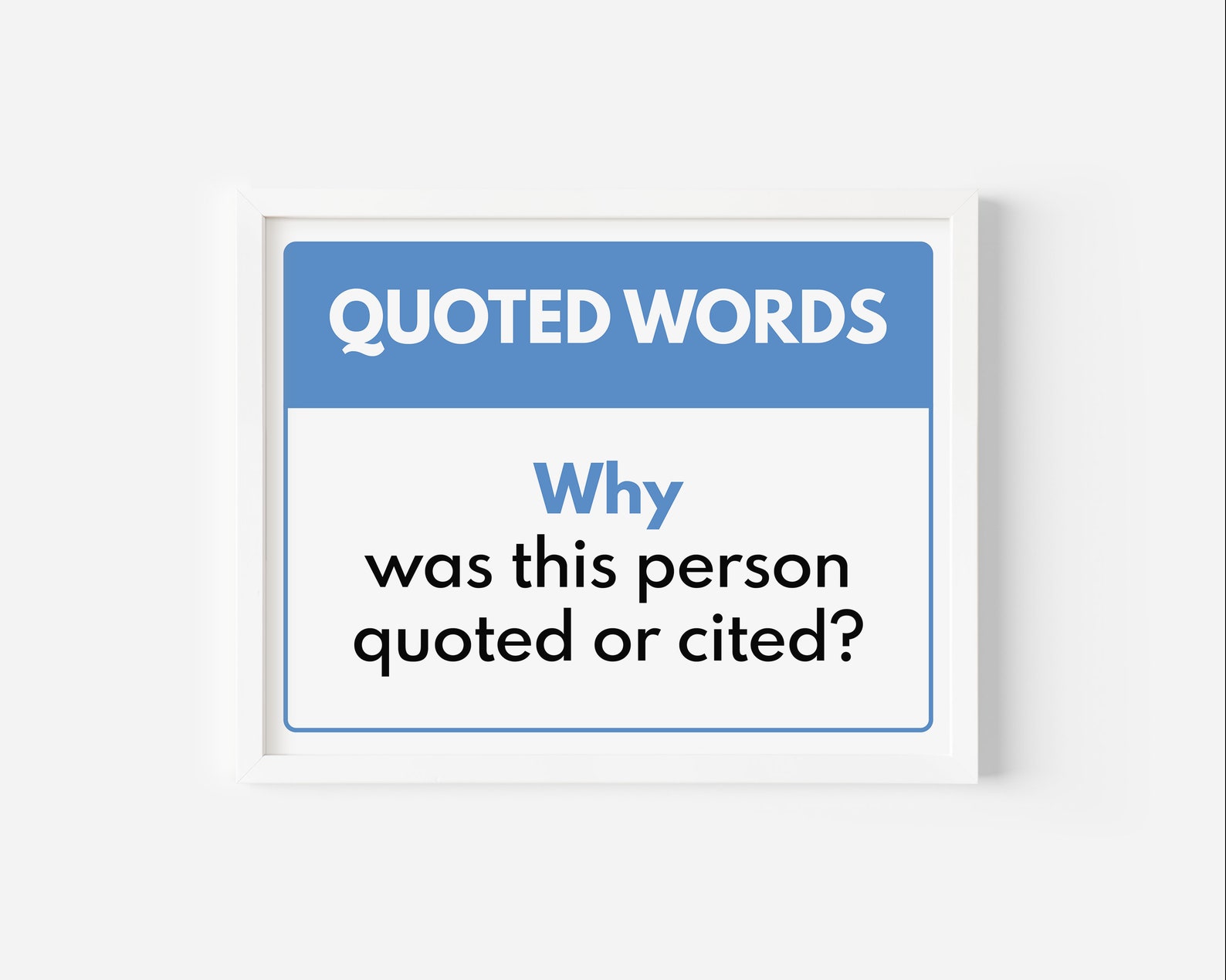 6 SIGNPOSTS - NONFICTION Notice & Note Signposts, Set of 6 Posters ...