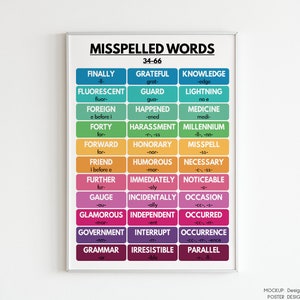 Spelling Savvy: the 99 Most Frequently MISSPELLED WORDS Set of 3 ...