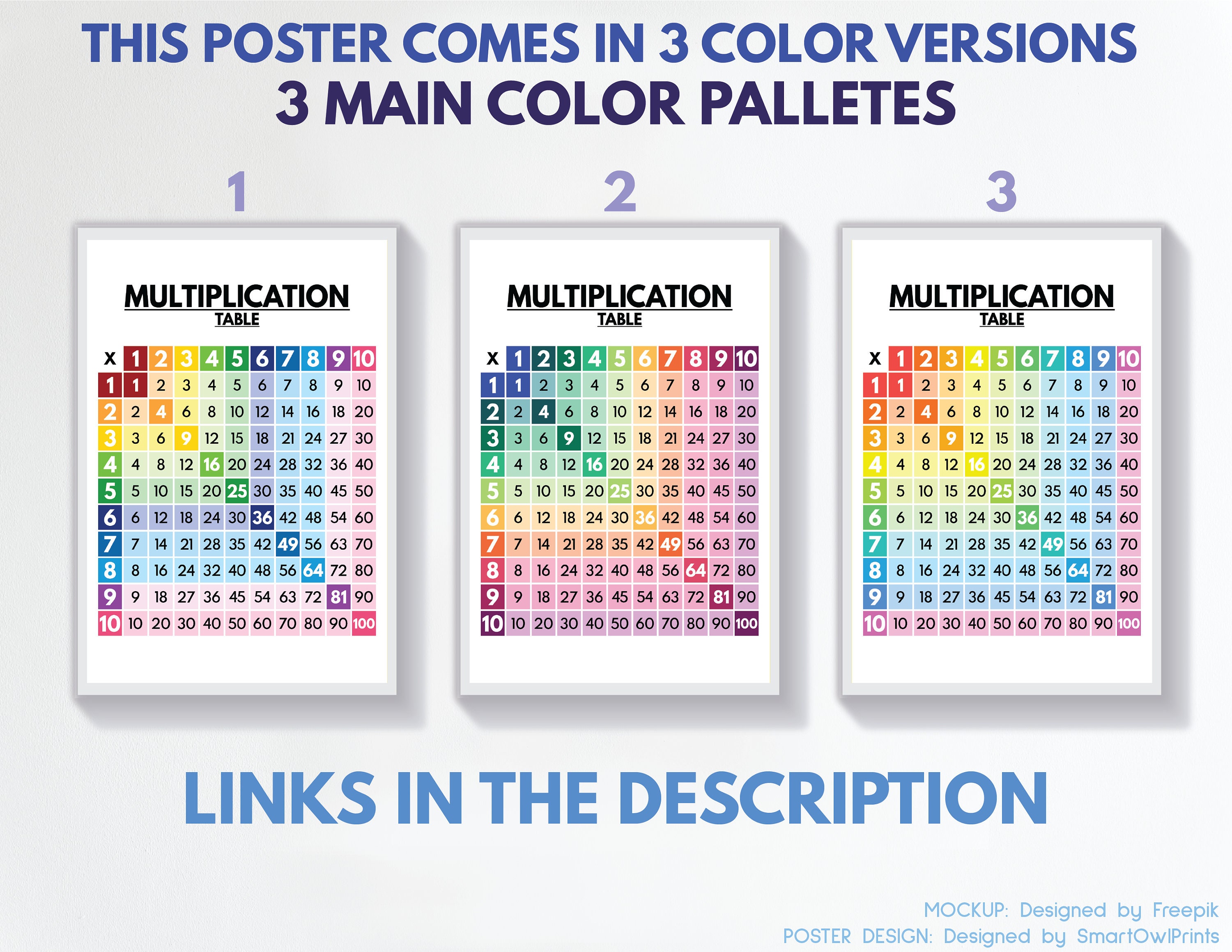 Multiplication Chart And Table Printables Over 60 Free