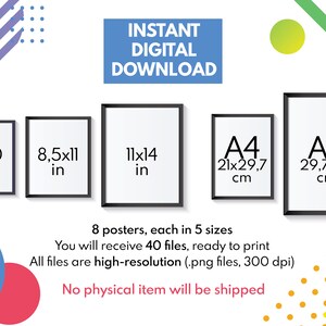 GEOMETRY SHAPES CHARTS for Kids, Geometry Poster, Educational Poster ...
