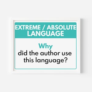 6 SIGNPOSTS POSTER, NONFICTION Notice & Note Signposts, English ...