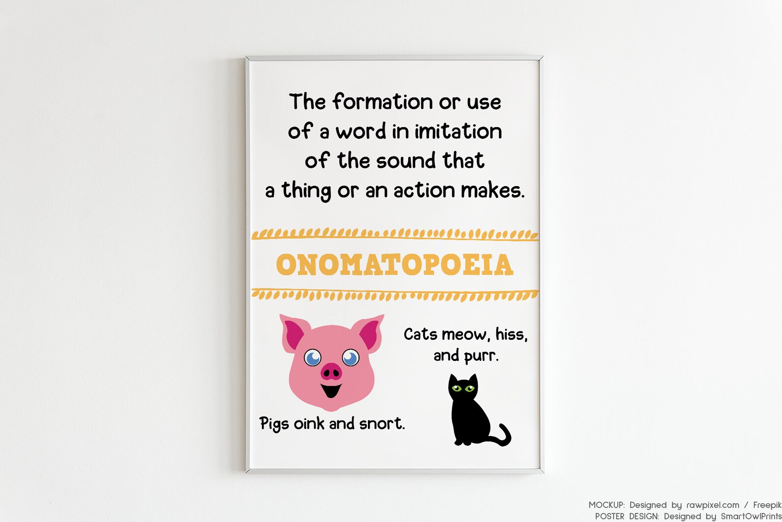 FIGURATIVE LANGUAGE Set of 8 Posters, English Language, Classroom ...