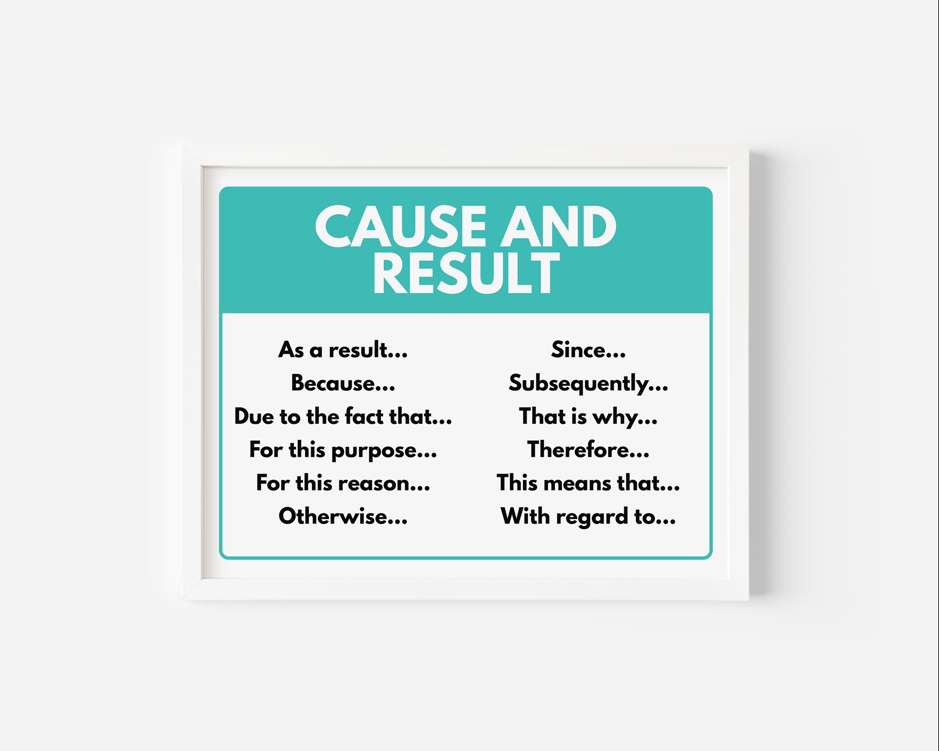 SENTENCE STARTERS Set of 8 Colorful Posters, Essay Writing, Homeschool ...