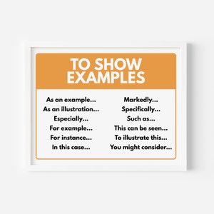 SENTENCE STARTERS - Set of 8 Colorful Posters, Essay Writing ...