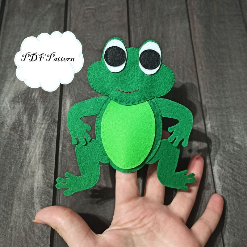 Frog Puppet - Etsy