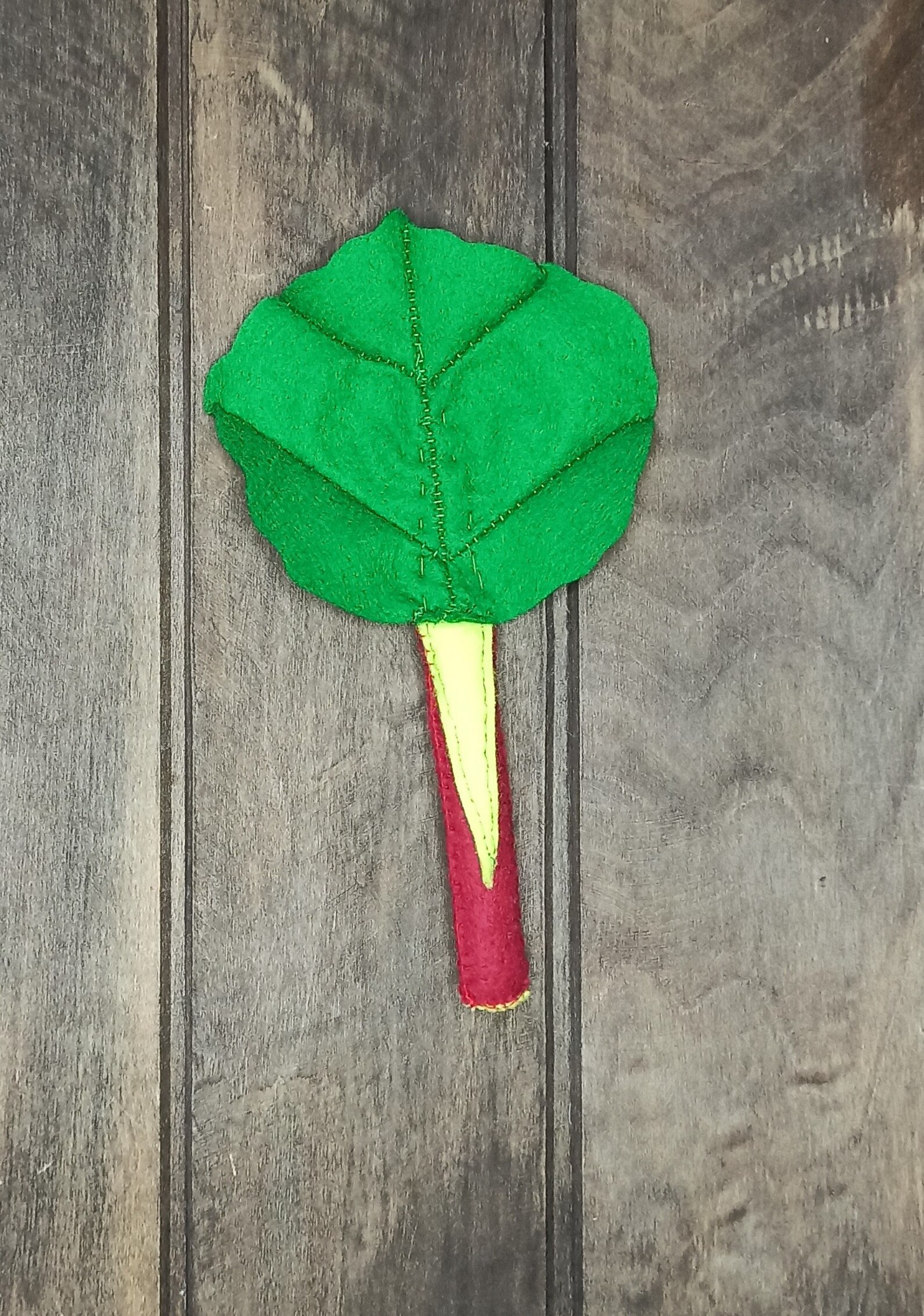 Felt Rhubarb, Pdf Sewing Patterns, Felt Veggies - Etsy