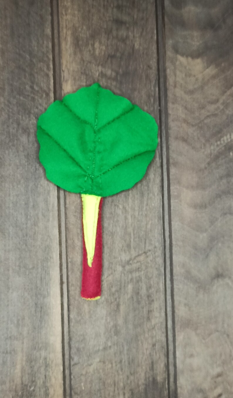 Felt Rhubarb, Pdf Sewing Patterns, Felt Veggies - Etsy