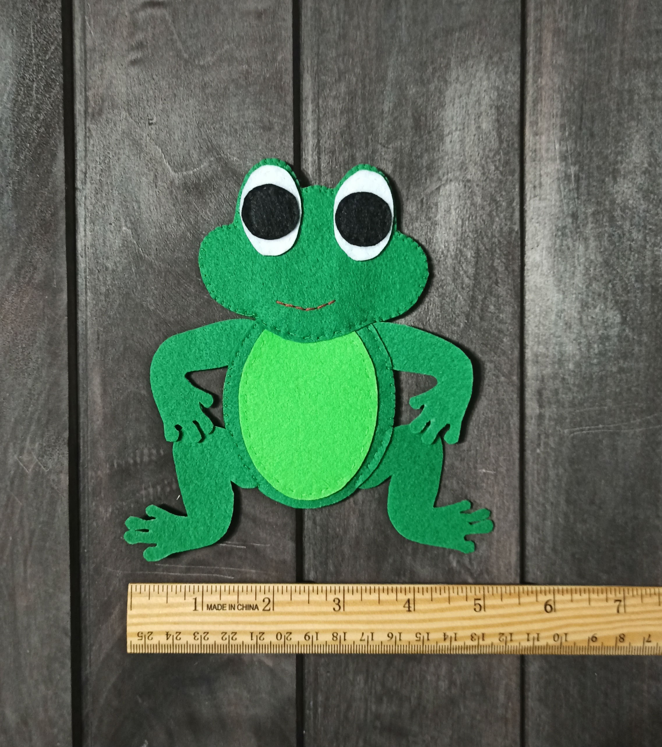 Felt Frog Finger Puppet Sewing Pattern - Etsy