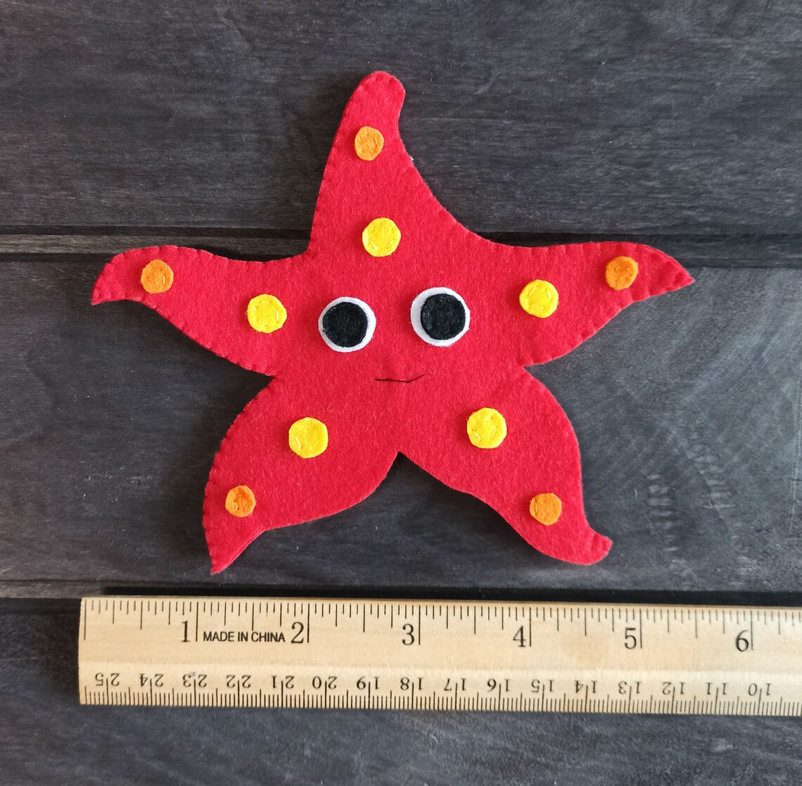 Felt Starfish Pdf, Felt Finger Puppet - Etsy