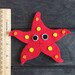 Felt Starfish Pdf, Felt Finger Puppet - Etsy