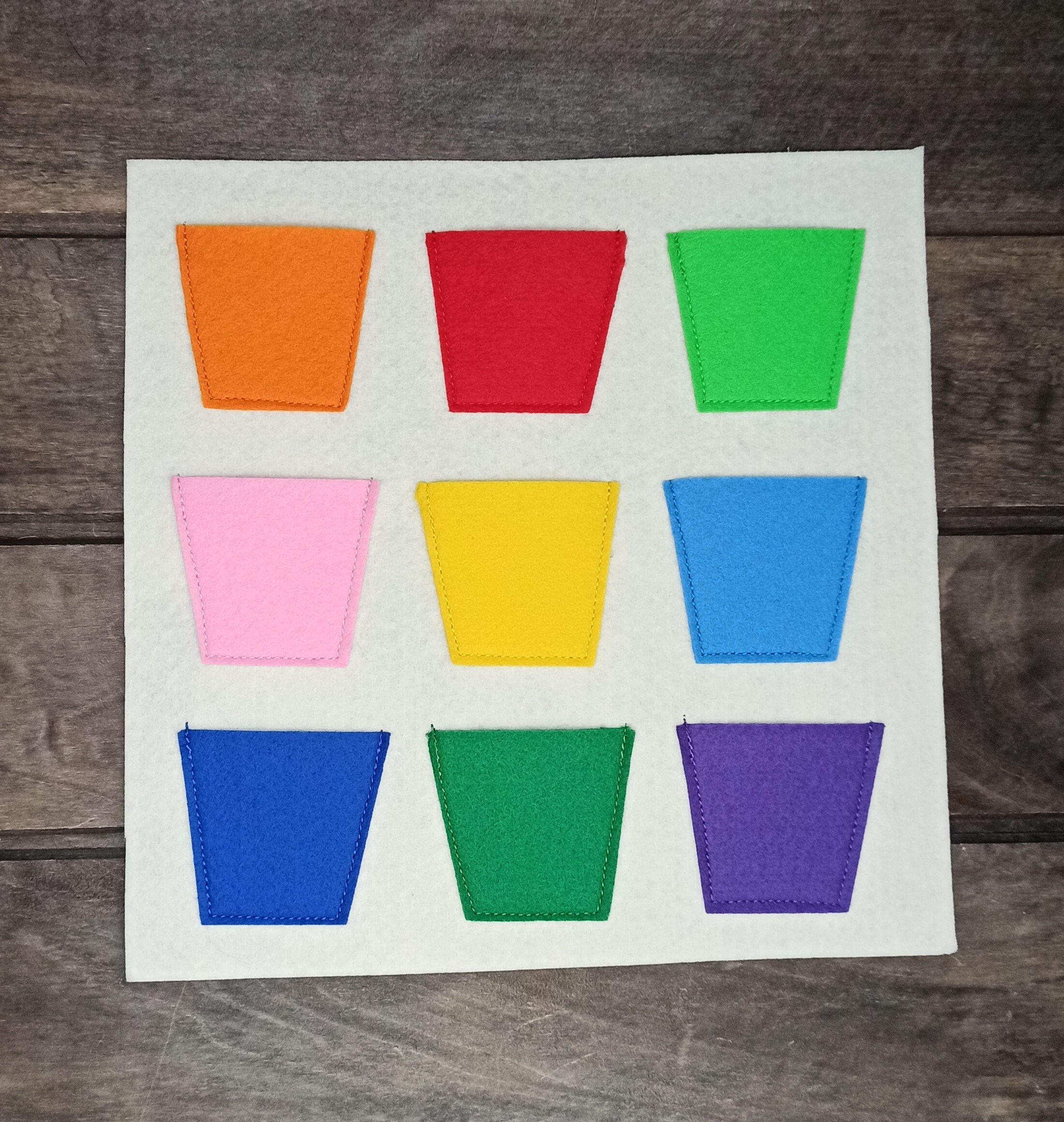 Felt Matching Game, Felt Quiet Book Pages Pdf Sewing Pattern - Etsy