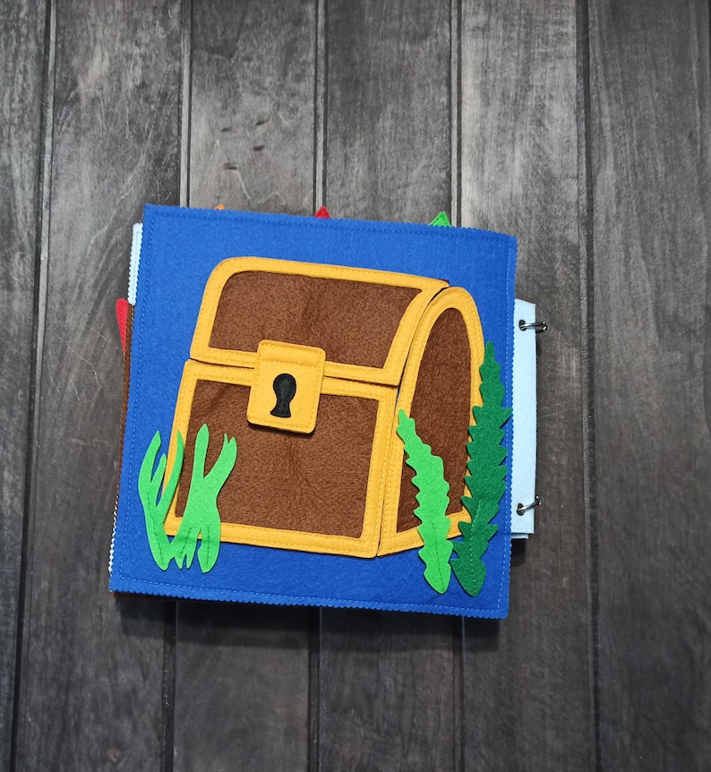 Felt Montessori Quiet Book, Toddler Busy Book - Etsy