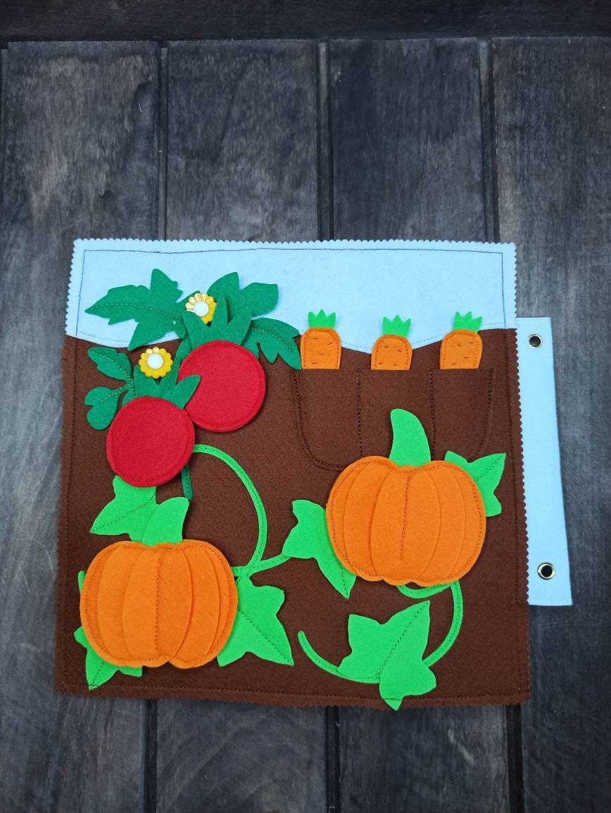 Felt Quiet Book Pages Pdf Sewing Pattern - Etsy