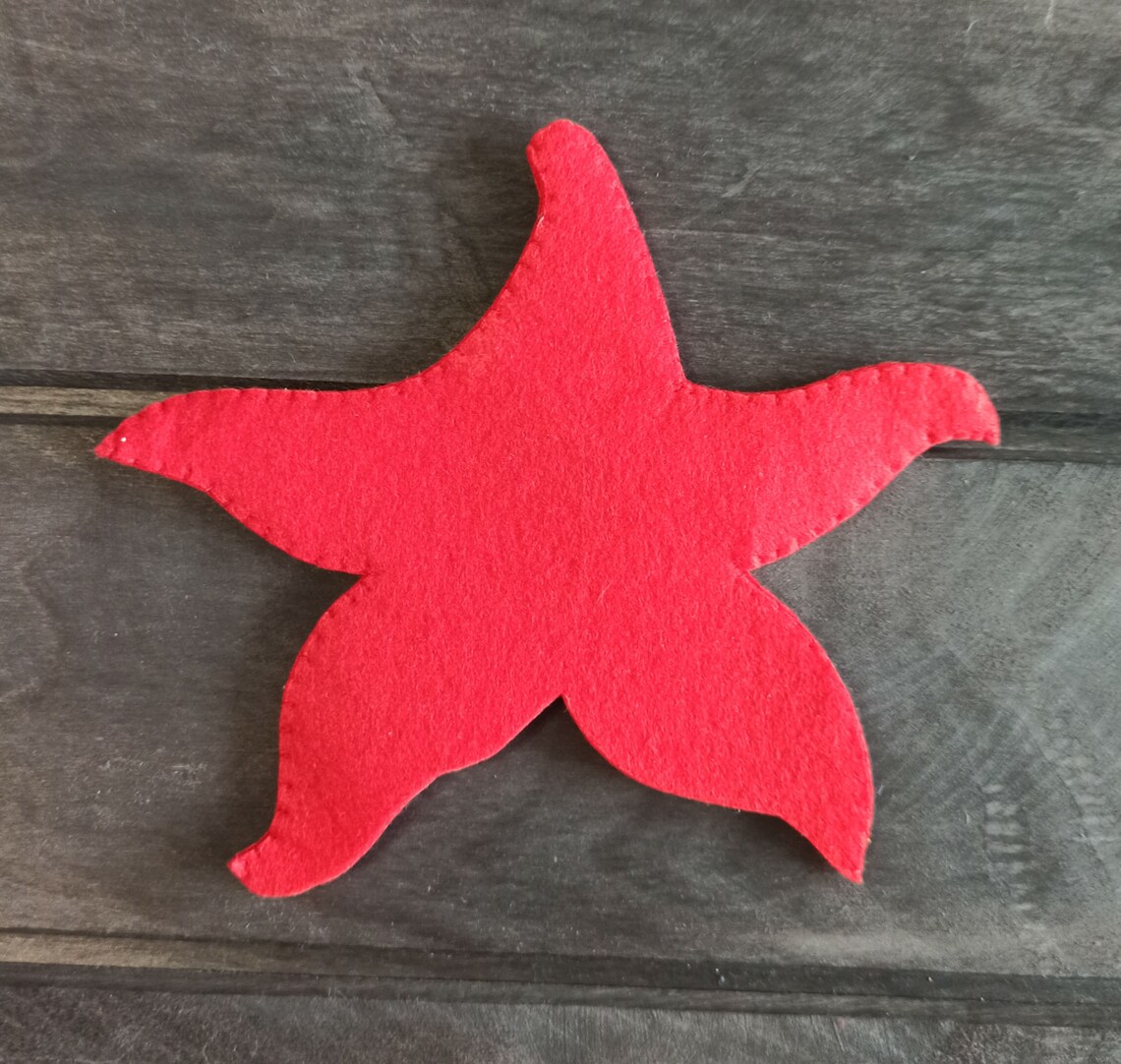 Felt Starfish Pdf, Felt Finger Puppet - Etsy