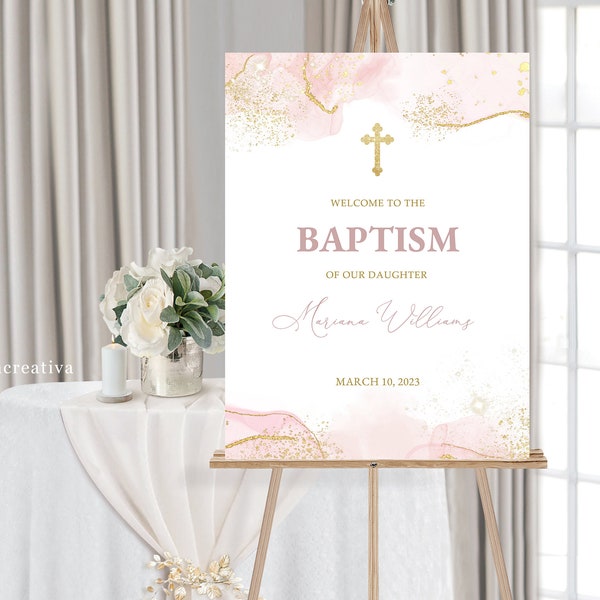 Baptism Sign - Etsy